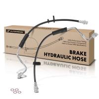 China 2Pcs Front Brake Hydraulic Hose for Ford F-250 F-350 Super Duty 2005-2007 for sale