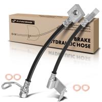 China 2Pcs Rear Outer Brake Hydraulic Hose for Ford F-250 F-350 Super Duty 05-10 SRW for sale