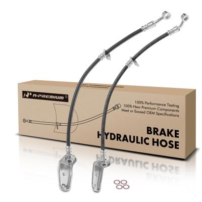 China 2Pcs Rear Brake Hydraulic Hose for Acura CSX 2006-2007 Honda Civic 2006-2011 for sale