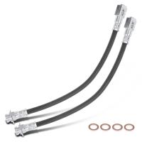 China 2Pcs Brake Hydraulic Hose for Buick LeSabre 2000-2005 Cadillac Pontiac for sale