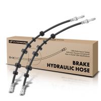 China 2Pcs Front Brake Hydraulic Hose for Audi Q5 2009-2017 SQ5 for sale