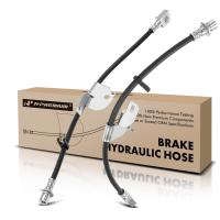China 2Pcs Front Brake Hydraulic Hose for Ford F-150 2010 2011 3.5L 3.7L 4.2L for sale