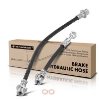 China 2x Rear Inner & Outer Brake Hydraulic Hose for Honda Ridgeline 2006-2014 V6 3.5L for sale