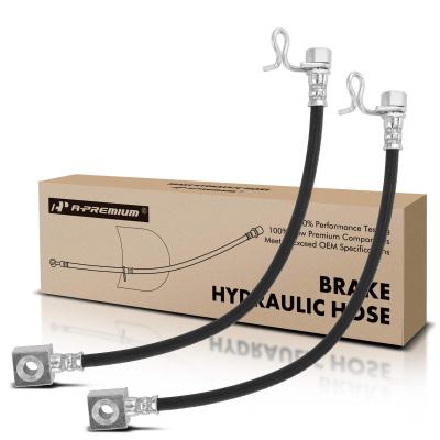 China 2Pcs Rear Outer Brake Hydraulic Hose for Ford F-150 2009 2010 2011 for sale