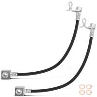 China 2Pcs Rear Outer Brake Hydraulic Hose for Ford F-150 2009 2010 2011 for sale