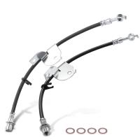 China 2Pcs Front Brake Hydraulic Hose for Ford F-150 2012 2013 2014 for sale