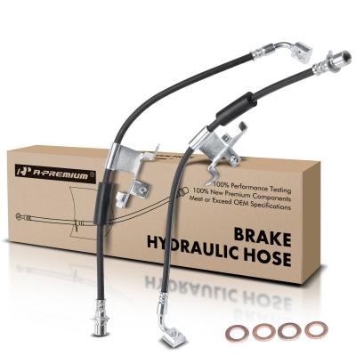 China 2Pcs Front Brake Hydraulic Hose for Cadillac Escalade Chevy Tahoe GMC for sale