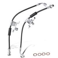 China 2Pcs Front Brake Hydraulic Hose for Cadillac Escalade Chevy Tahoe GMC for sale