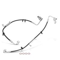 China 2Pcs Front Brake Hydraulic Hose for Jeep Wrangler 2011-2017 for sale