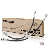 China 2Pcs Front Brake Hydraulic Hose for Honda CR-V 1997-2001 L4 2.0L for sale