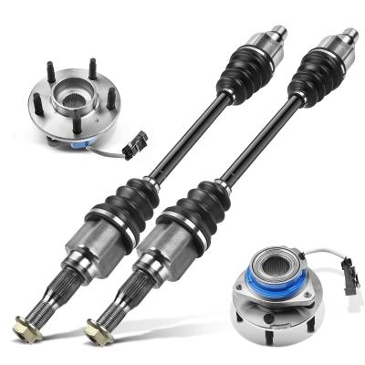China Rear CV Axle Shaft + Hub Bearing for Buick Rendezvous 02-06 Chevrolet AWD for sale