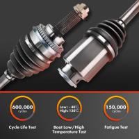 China 2x Front CV Axle Shaft Assembly for Subaru Impreza 93-94 1.8L Manual Trans FWD for sale