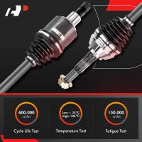 China 2x Rear CV Axle Shaft Assembly for Volkswagen Touareg 2011-2017 V6 3.0L 3.6L for sale
