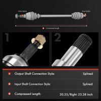 China 2x Front CV Axle Shaft Assembly for Buick Century 94-96 Chevy Lumina APV Pontiac for sale