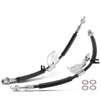China 2Pcs Front Brake Hydraulic Hose for Ford F-150 2015 2016 2017 2018 2019 for sale