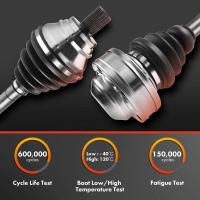 China 2x Rear CV Axle Shaft Assembly for Audi Q7 2007-2010 V6 3.0L V6 3.6L V8 4.2L for sale