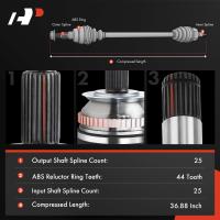 China Front Passenger CV Axle Shaft Assembly for Hyundai Elantra Kia Spectra5 Manual for sale
