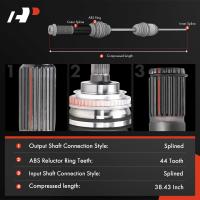 China Front Passenger CV Axle Shaft Assembly for Nissan Altima 2002-2004 Maxima for sale