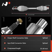 China Front Passenger CV Axle Shaft Assembly for Honda CR-Z 2013-2015 L4 Manual Trans for sale