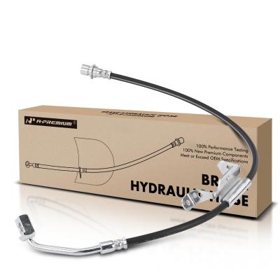 China Front Driver Brake Hydraulic Hose for Cadillac SRX 2004-2009 V6 3.6L V8 4.6L for sale