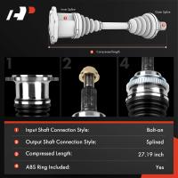 China Rear Driver or Passenger CV Axle Shaft Assembly for Mazda 929 1992-1995 V6 3.0L for sale