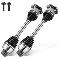 China 2x Front CV Axle Shaft Assembly for Audi S6 S7 S8 13-18 A6 A7 A8 Q5 for sale