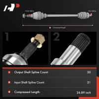 China Front Driver CV Axle Shaft Assembly for Acura MDX 2016-2019 Honda Pilot V6 3.5L for sale