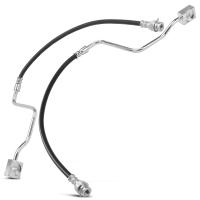 China 2Pcs Front Brake Hydraulic Hose for Ford F Super Duty 89-94 F53 F59 89-94 for sale