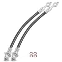 China 2Pcs Rear Brake Hydraulic Hose for Ford Fusion 2009-2012 Lincoln MKZ for sale