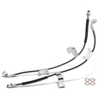 China 2Pcs Front Brake Hydraulic Hose for Chevy Silverado 2500 HD GMC Sierra for sale