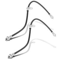 China 2Pcs Front Brake Hydraulic Hose for Toyota Corolla 09-19 Matrix Pontiac Vibe for sale