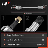 China Rear Passenger CV Axle Shaft Assembly for Honda CR-V 2013-2016 L4 2.4L AWD for sale