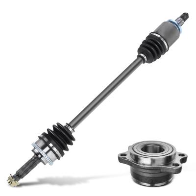 China Rear Passenger CV Axle Shaft + Hub Bearing for Subaru Legacy Outback 00-04 Baja for sale
