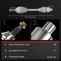 China Front Driver CV Axle Shaft Assembly for Volvo V60 V90 Cross Country XC60 XC90 for sale