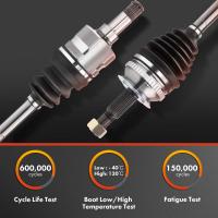 China 2x Front CV Axle Shaft Assembly for Toyota Sequoia 2008-2020 Tundra 2007-2020 for sale