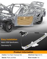 China Front Passenger Power Window Motor & Regulator Assembly for Mazda 3 2004-2009 for sale