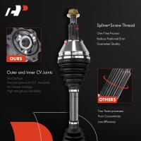 China 2x Front CV Axle Shaft Assembly for Dodge Ram 1500 2002-2010 Ram 1500 2011 4WD for sale