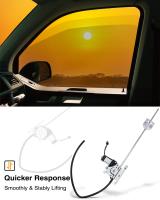 China Front Passenger Power Window Motor & Regulator Assembly for Freightliner FLD112 120 for sale