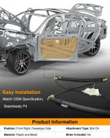 China Front Passenger Power Window Regulator without Motor for VW Touareg 2004-2010 for sale