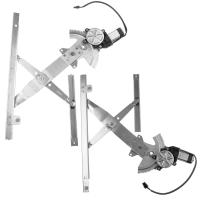 China 2x Front Power Window Regulator with Motor for Chevy Cavalier 1996-2005 Sedan for sale