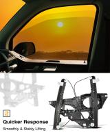 China Front Driver Power Window Motor & Regulator Assembly for Ford Expedition 2003-2006 2-Pin for sale