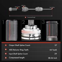 China Front Passenger CV Axle Shaft Assembly for Nissan Altima 02-06 L4 2.5L Automatic for sale