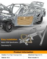 China Front Passenger Power Window Regulator without Motor for Toyota Camry 2002-2006 for sale