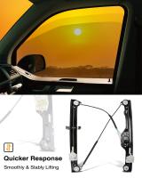 China Front Passenger Power Window Regulator without Motor for BMW X5 2007-2013 for sale