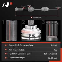 China Front Passenger CV Axle Shaft Assembly for Nissan Sentra 2002-2006 L4 2.5L for sale
