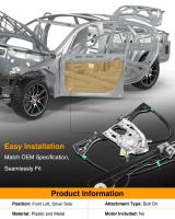 China Front Passenger Power Window Regulator without Motor for Mercedes-Benz W203 C230 for sale