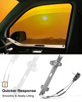 China Front Driver Window Regulator without Motor for Honda Accord 1994-1997 Sedan for sale