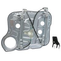 China Front Driver Power Window Regulator without Motor for Hyundai Santa Fe 2007-2009 for sale