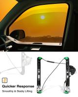 China Front Passenger Power Window Regulator without Motor for BMW E46 325i 328i 330i for sale
