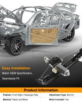 China Rear Passenger Power Window Motor & Regulator Assembly for Ford Focus 2000-2007 for sale